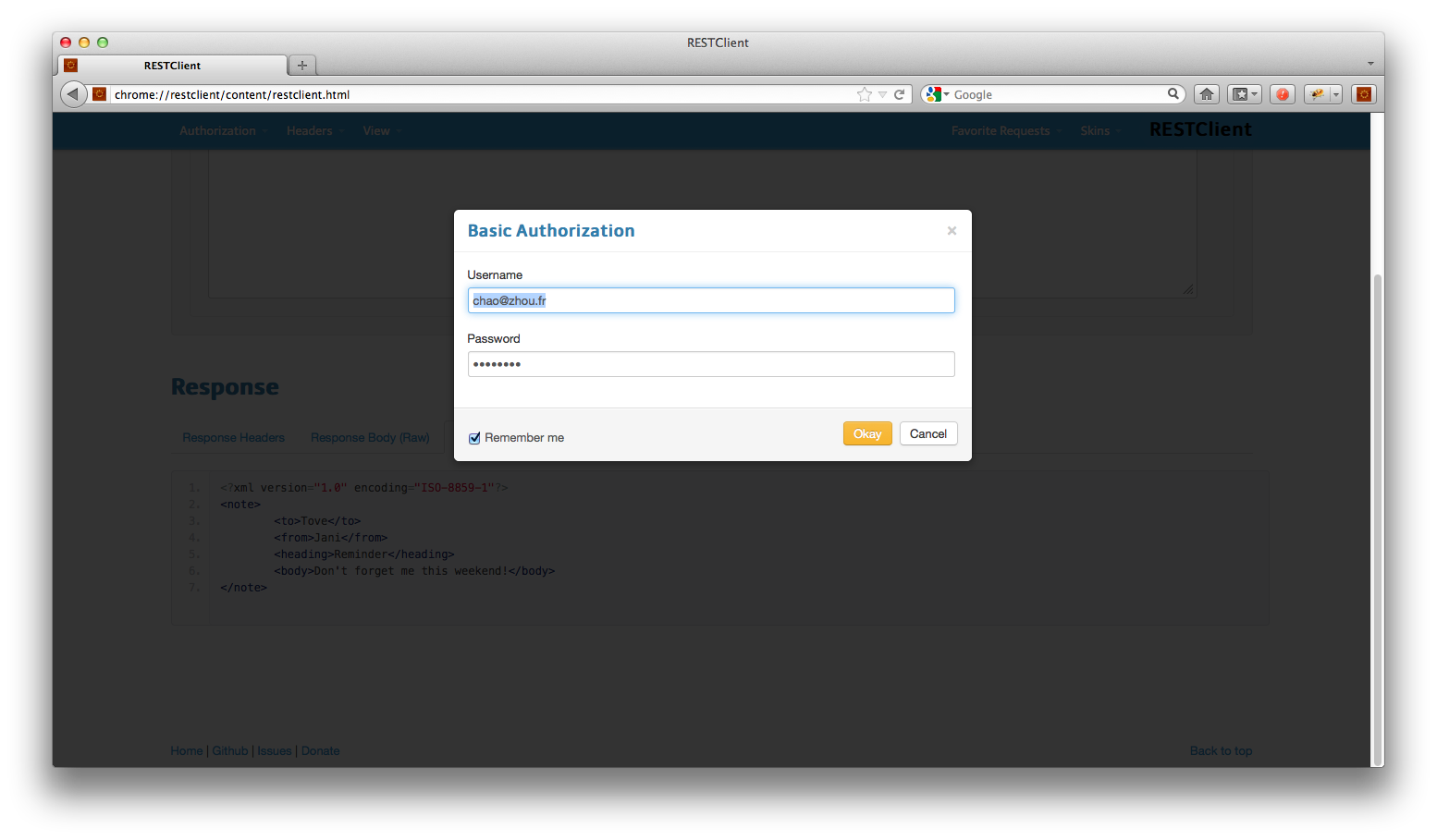 Restclient A Debugger For Restful Web Services